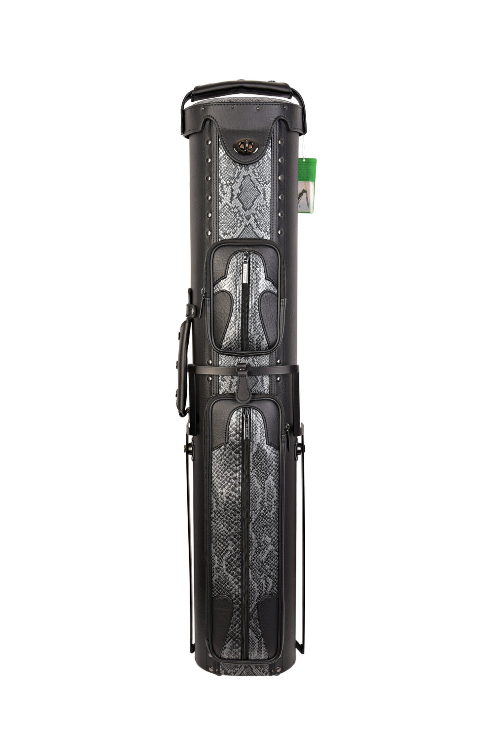 OPEN BOX ASKA Hard 4x8 Pool Cue Case, Holds Up to 4 Butts and 8 Shafts ...