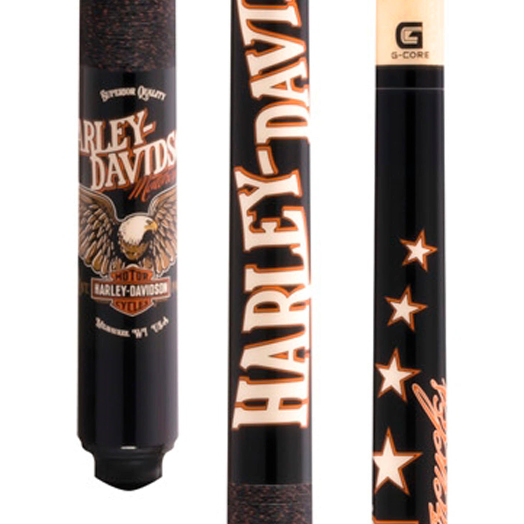 HD42 G-Series Harley-Davidson McDermott Pool Cue – Aska Billiards