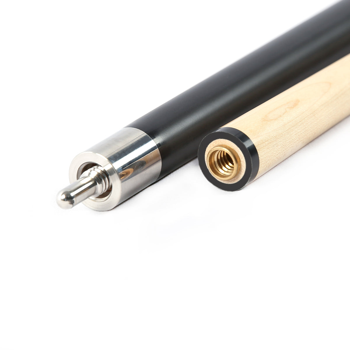 Pool Cue Case 25-Ounce Heavy Hit Matte Silver Jump Break Cue Stick Aska ...