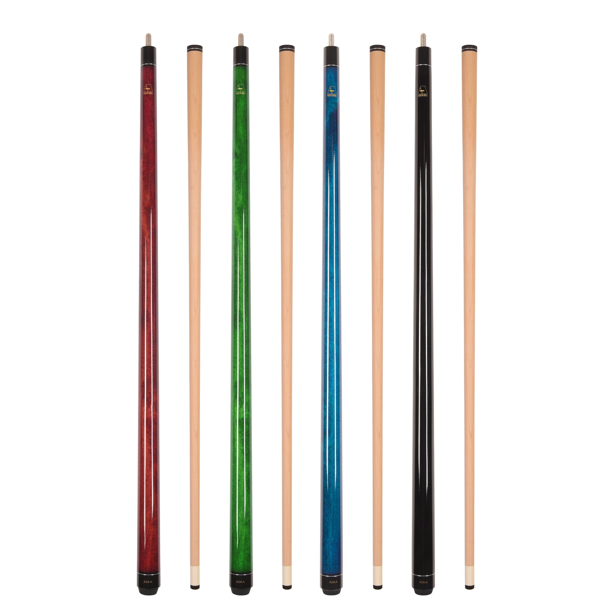 Konllen Pool Cues AKLOT Pool Cue,Pool Cues Stick 58" Canadian Maple ...