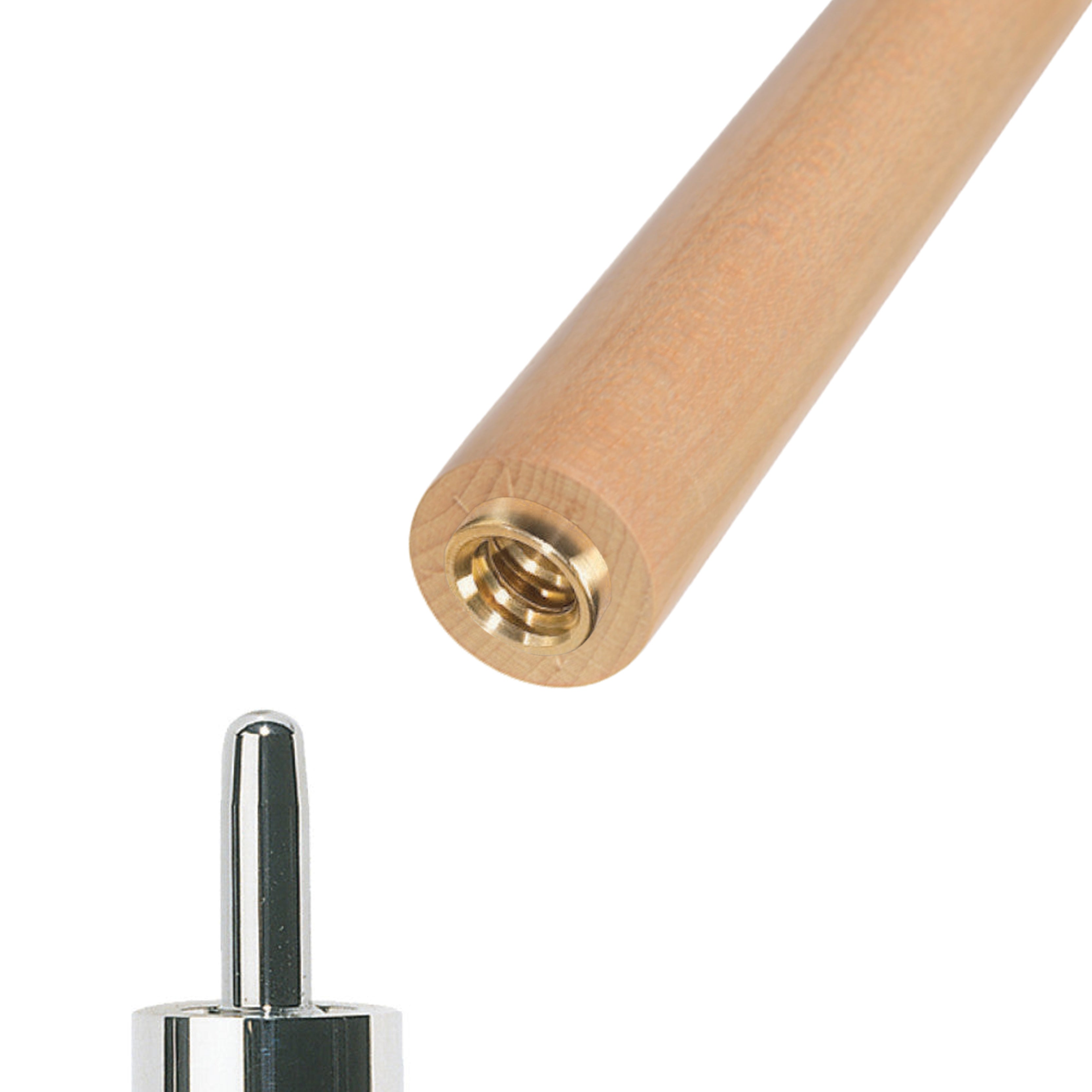 ASKA Uniloc 12.75mm Extra Spare Shaft. Canadian Hard Rock Maple, XSSP ...